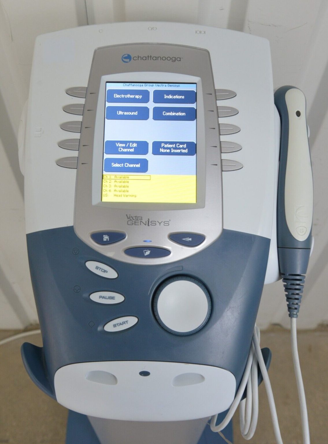 Chattanooga Vectra Genisys 2872 4-Channel Ultrasound Combination ...