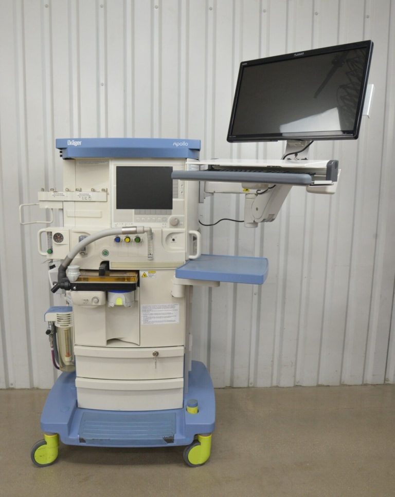 Drager Apollo Anesthesia Machine 8606500 With Planar Monitor and ...