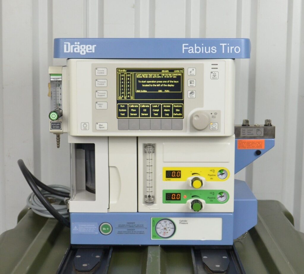Drager Fabius Tiro M Anesthesia Workstation – Rhino Trade LLC
