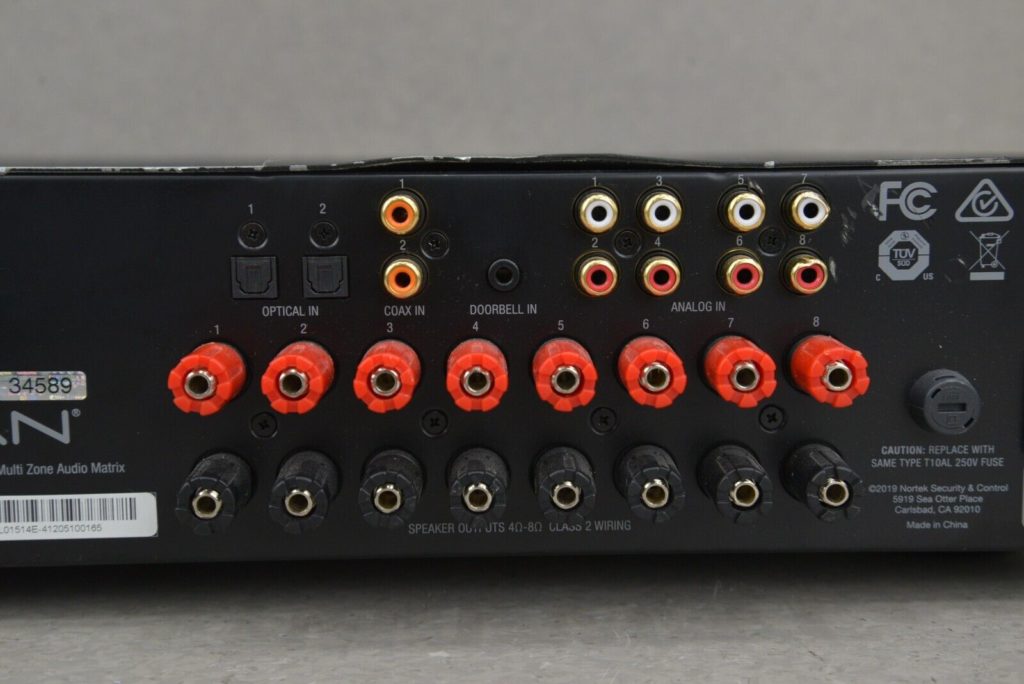 Elan EL-IPD-MTX-8CH Multi Zone Audio Matrix Amplifier – Rhino Trade LLC