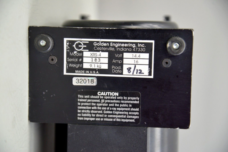 Golden Engineering XRS-4 Portable X-Ray Source 14.4V – Rhino Trade LLC