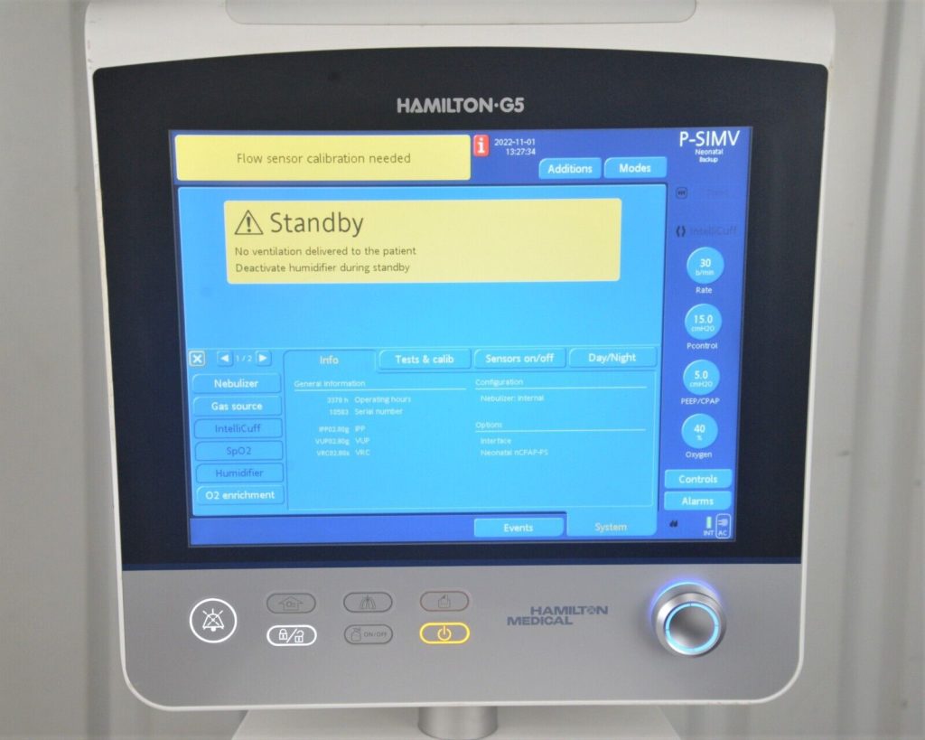 Hamilton HAMILTON-G5 Modular System 159002 w/ Monitor 159108 – Rhino ...