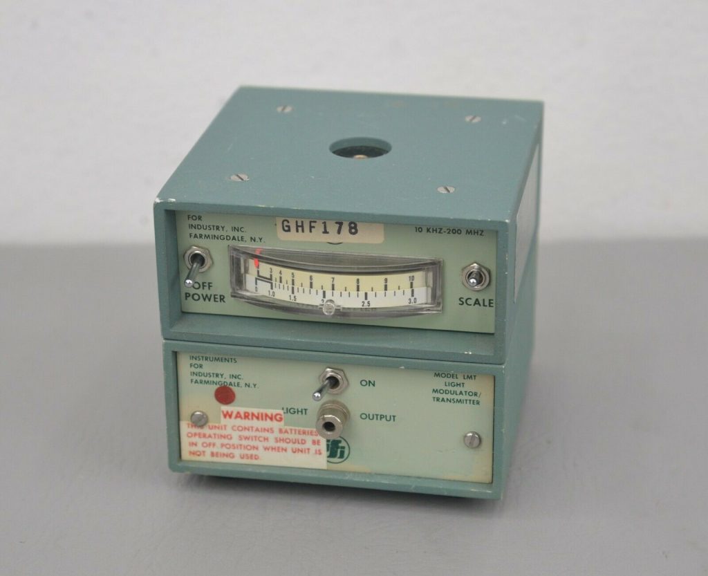 IFI EFS-1 E-Field Sensor 10KHz – 200 MHz w/ LMT Light Modulator ...