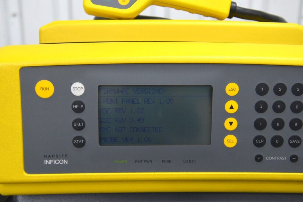 Inficon Hapsite Portable Gas Chromatograph/Mass Spectrometer Complete ...