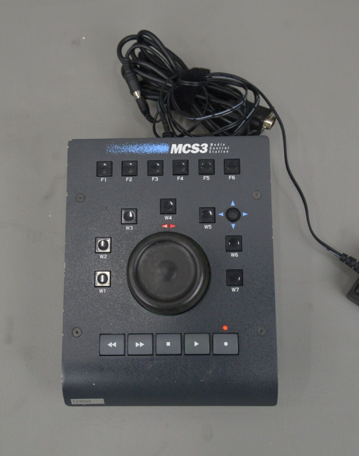 JLCooper MCS3-SP-RS422 Media Control Station Compact Jog/Shuttle ...