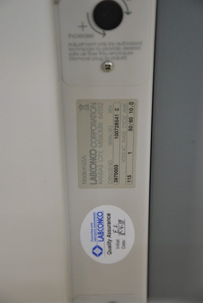 Labconco 4′ Protector XVS Ventilation Station w/ the Filtermate ...