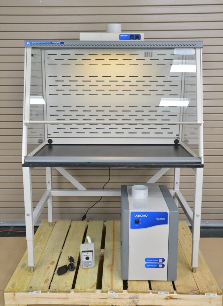 Labconco 4′ Protector XVS Ventilation Station w/ the Filtermate ...