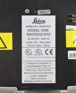 Leica DME Upright Compound Binocular Microscope w/ 4x 10x 40x ...