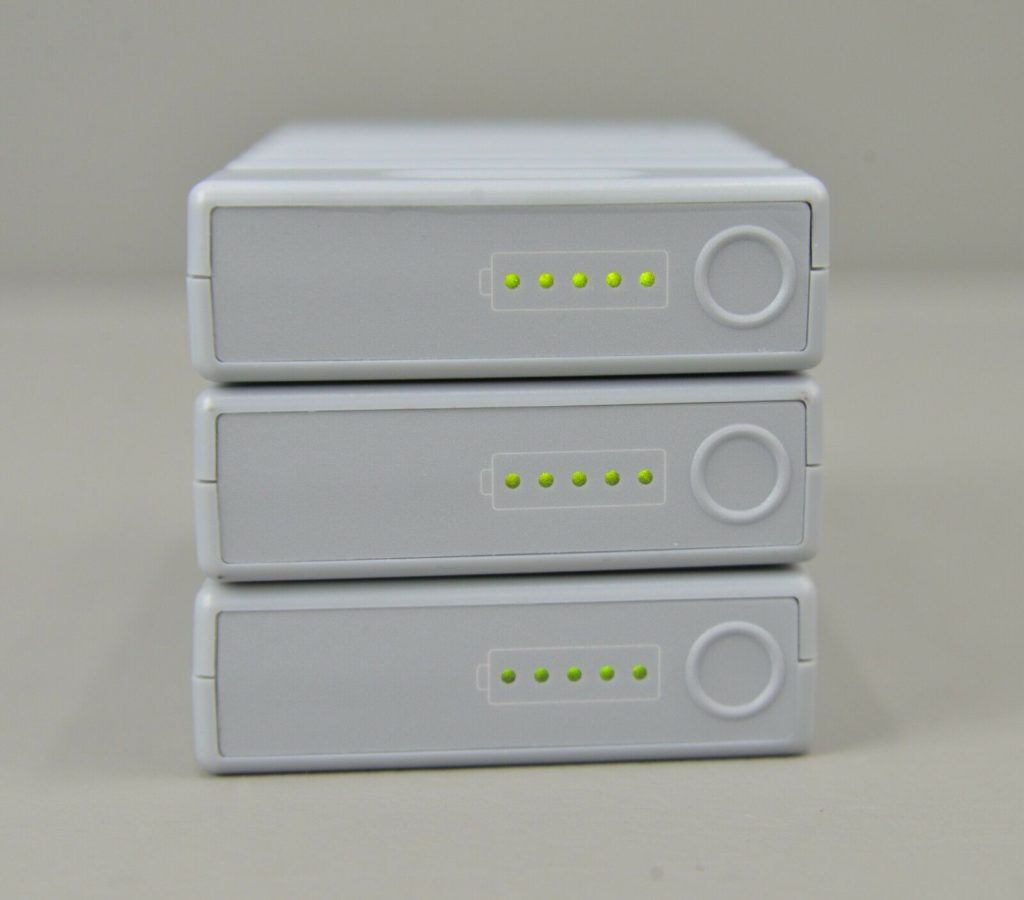 Lot of 3 Mindray V12 Monitor Lithium Rechargeable Battery Ref 0146-00 ...