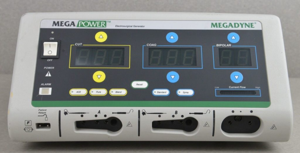 Megadyne MEGAPOWER 1000 Electrosurgical Generator w/ Foot Pedal – Rhino ...