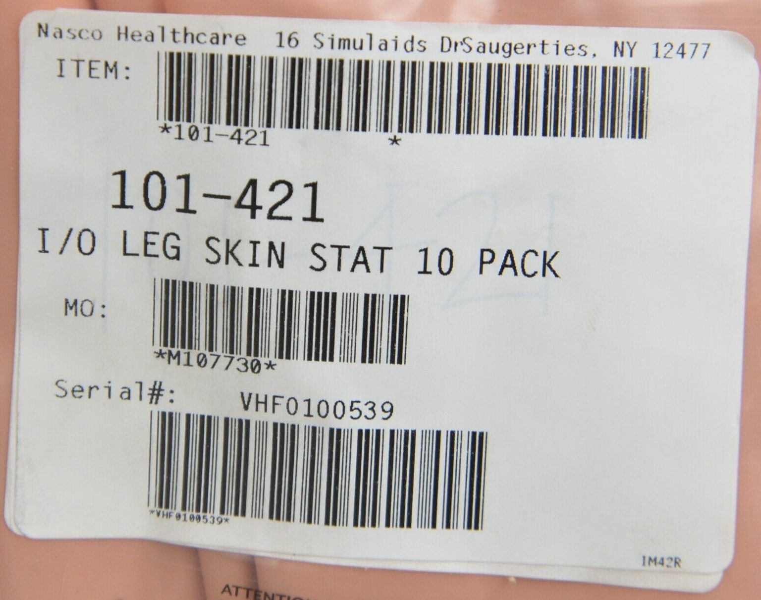 Nasco Healthcare Simulaids Intraosseous Leg Adult STAT Simulator ...