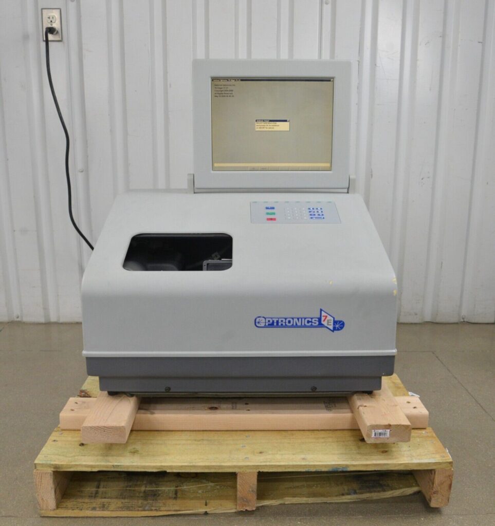 National Optronics 7E Patternless Lens Edger System Optical Lab ...