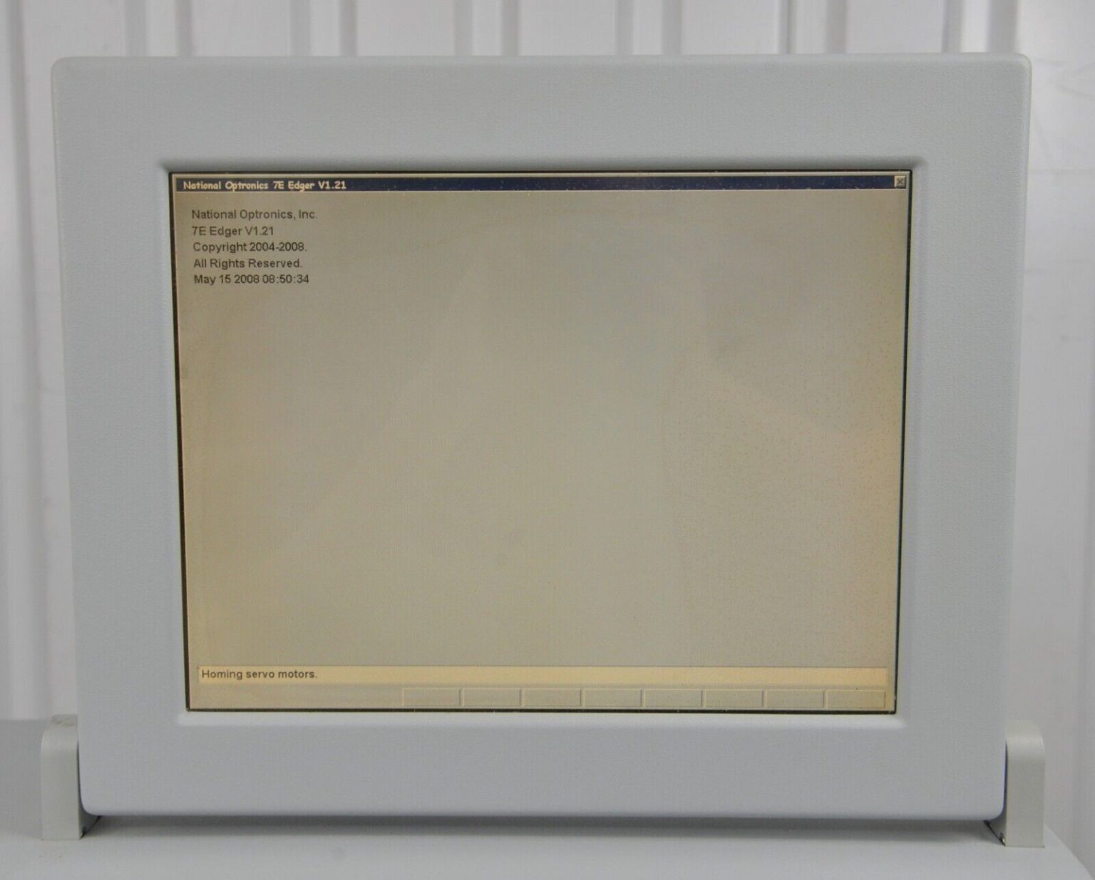 National Optronics 7E Patternless Lens Edger System Optical Lab ...