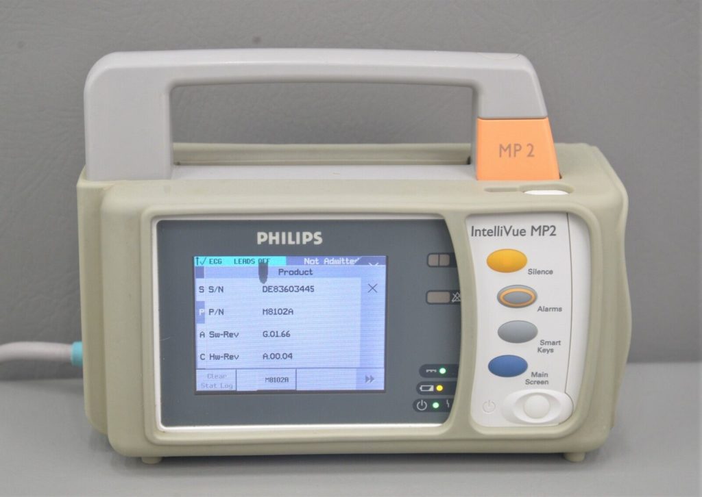 Philips IntelliVue MP2 M8102A Patient Monitor 865040 – Rhino Trade LLC