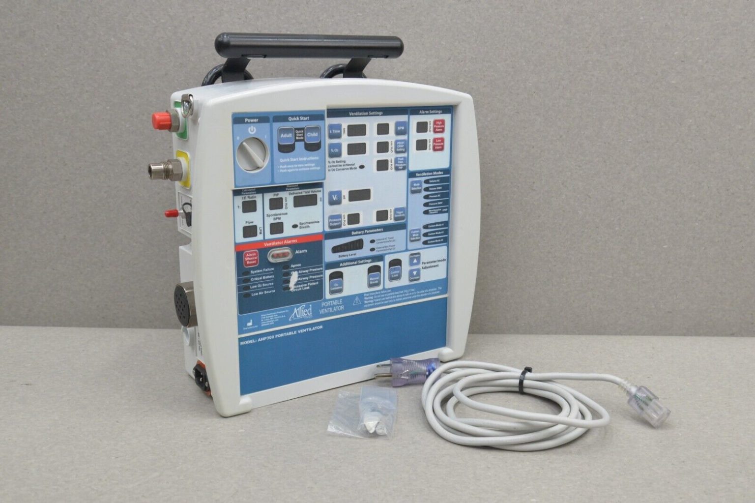 Allied Healthcare AHP300 Portable Ventilator – Rhino Trade LLC
