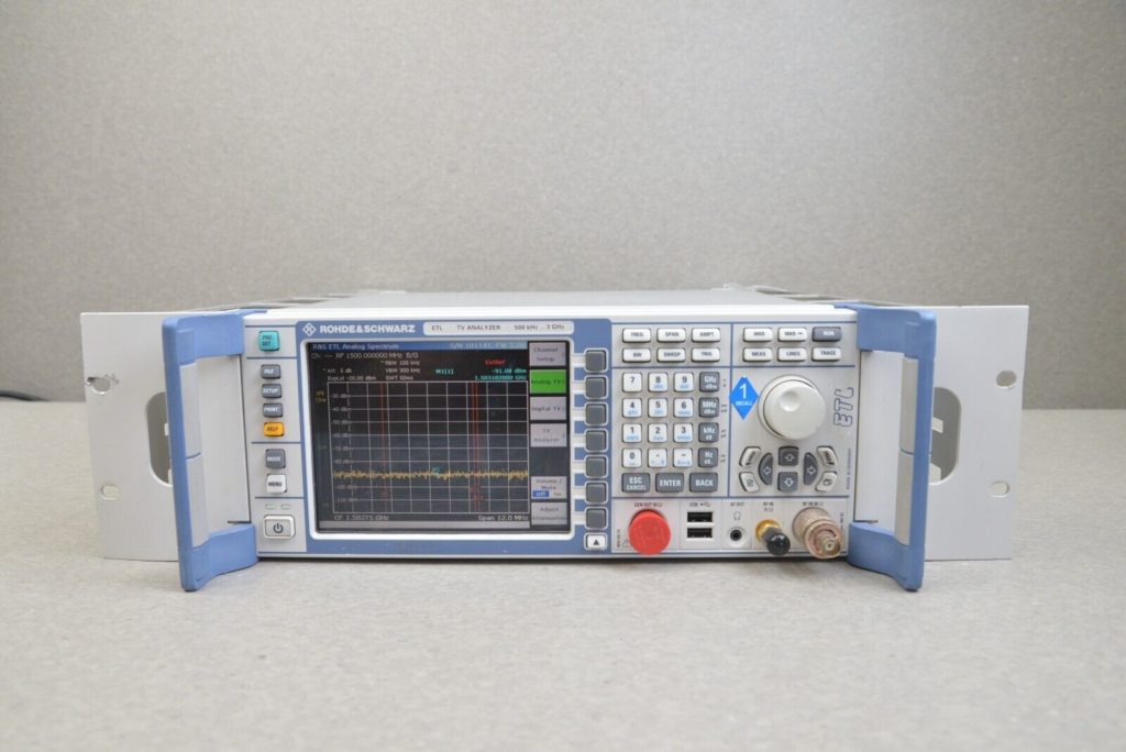 Rohde & Schwarz ETL 500khz 3GHz TV Analyzer/Receiver, Spectrum Analyzer ...