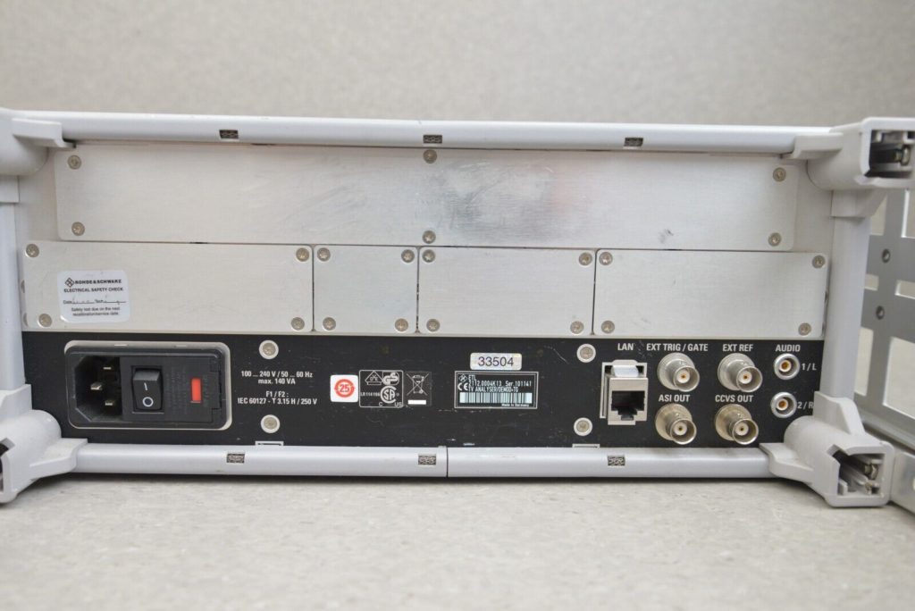 Rohde & Schwarz ETL 500khz 3GHz TV Analyzer/Receiver, Spectrum Analyzer ...