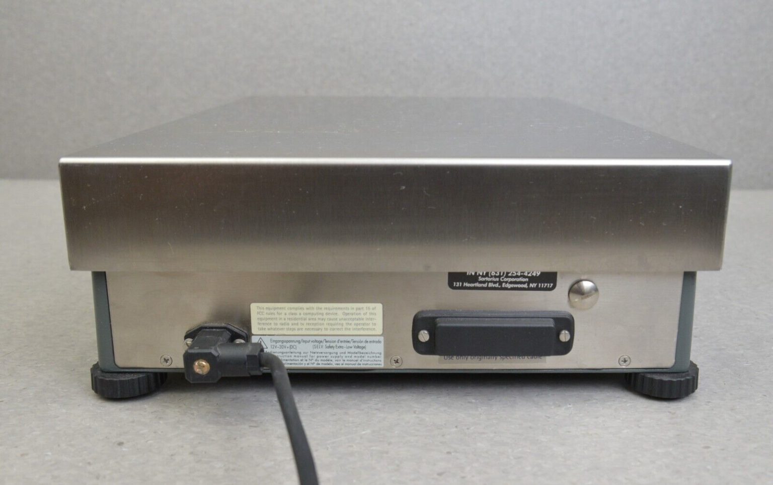 Sartorius CP 34001 S Weighing Balance Scale Max 34 kg – Rhino Trade LLC