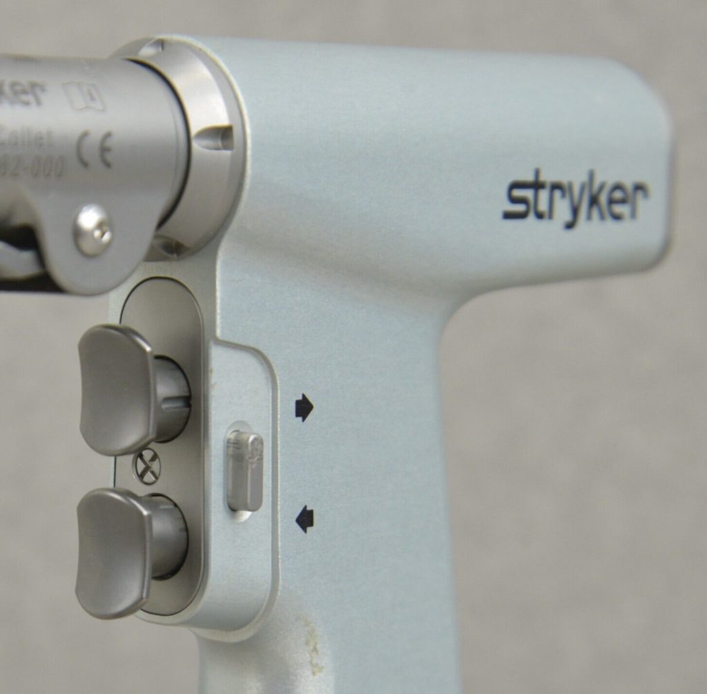 Stryker CD4 Driver 4405 w/ Wire Collet 4100-062-000 & 7212 Battery Pack ...