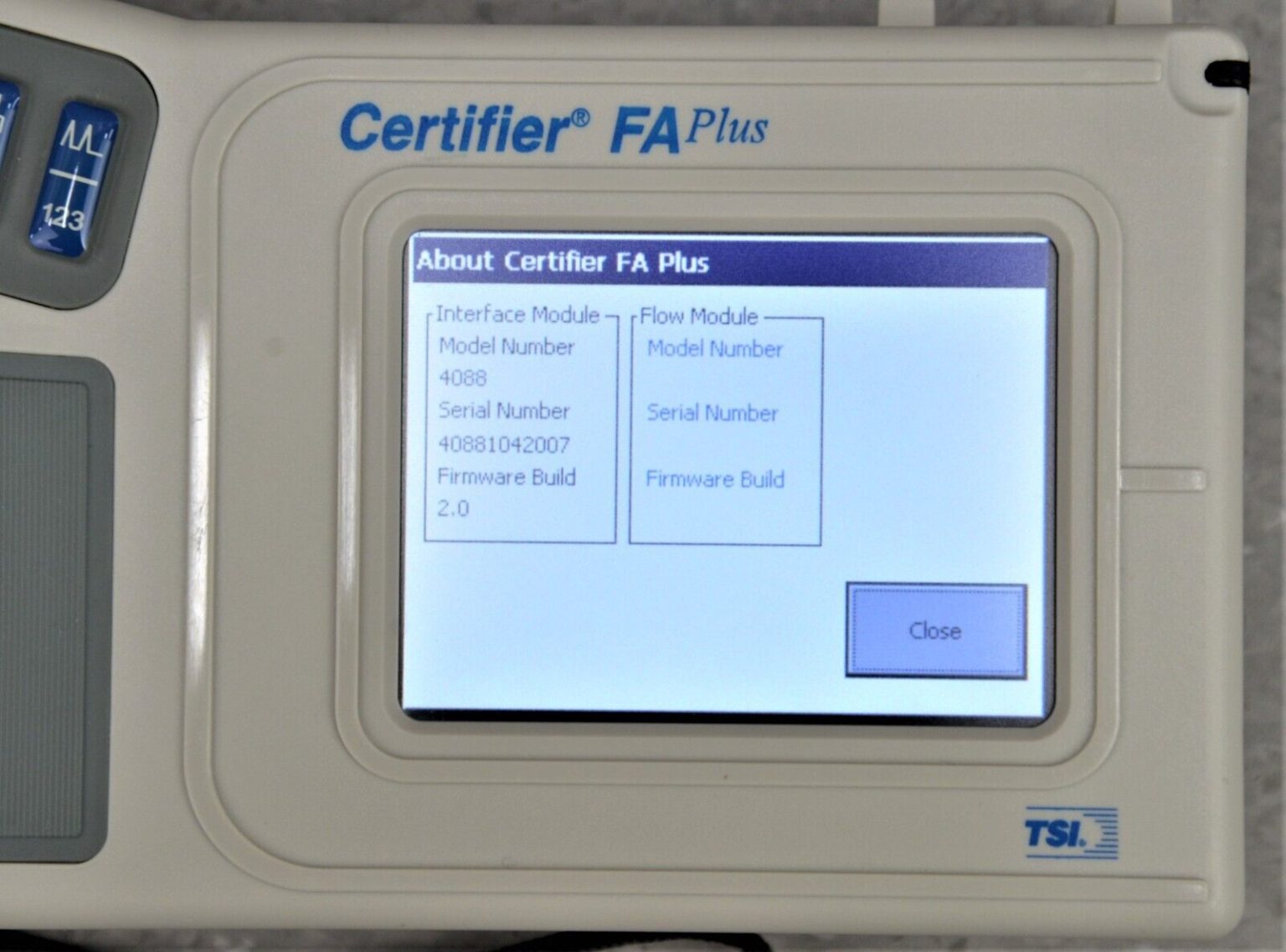 TSI Certifier FA Plus 4088 D Analyzer Flowmeter – Rhino Trade LLC