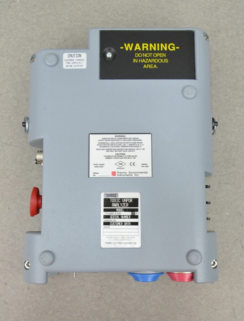 Thermo Environmental Instruments TVA1000B Toxic Vapor Analyzer – Rhino ...