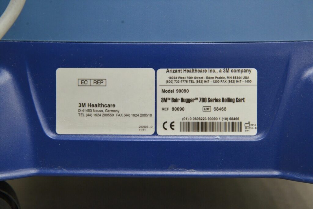 3M Bair Hugger 775 Warming Unit 77500 w/ 3M Bair Hugger 700 Series ...