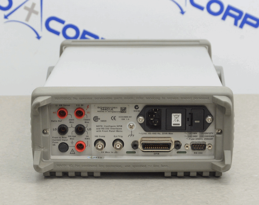 Agilent 34401A 6 1/2 Digit Benchtop Digital Multimeter – Rhino Trade LLC