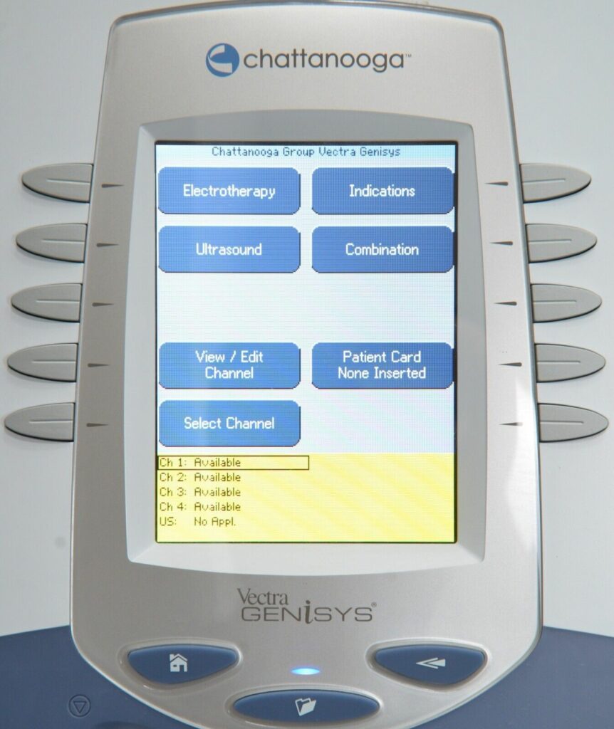 Chattanooga Vectra Genisys 2872 2-Channel Ultrasound Combination ...