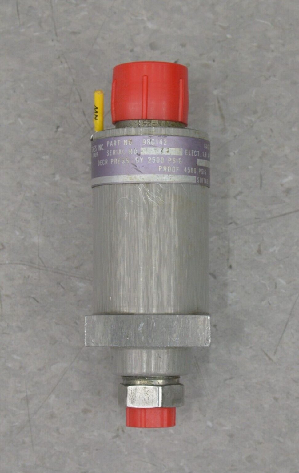 Custom Component Switches (CCS) 98G142 Gage Pressure Switch – Rhino ...