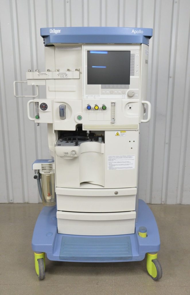 Drager Apollo Anesthesia Machine 8606500 – Rhino Trade LLC
