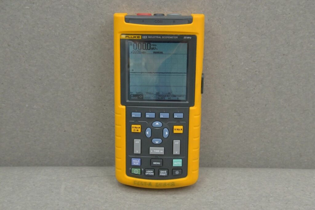 Fluke 123 Industrial Scopemeter 20MHz – Rhino Trade LLC