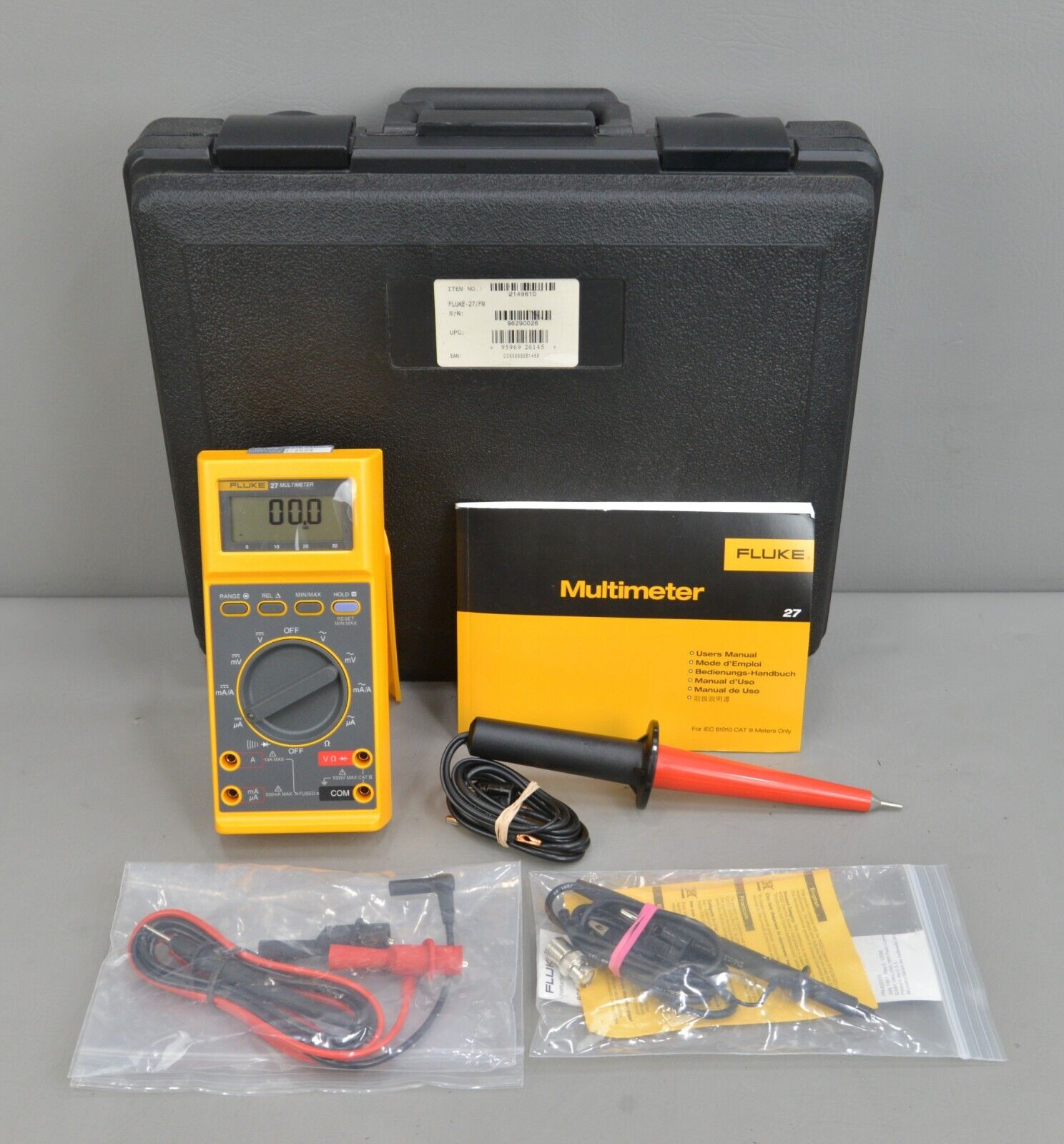 Fluke--111--datasheet--ID6527 PDF Equipment Electric Power, 44% OFF
