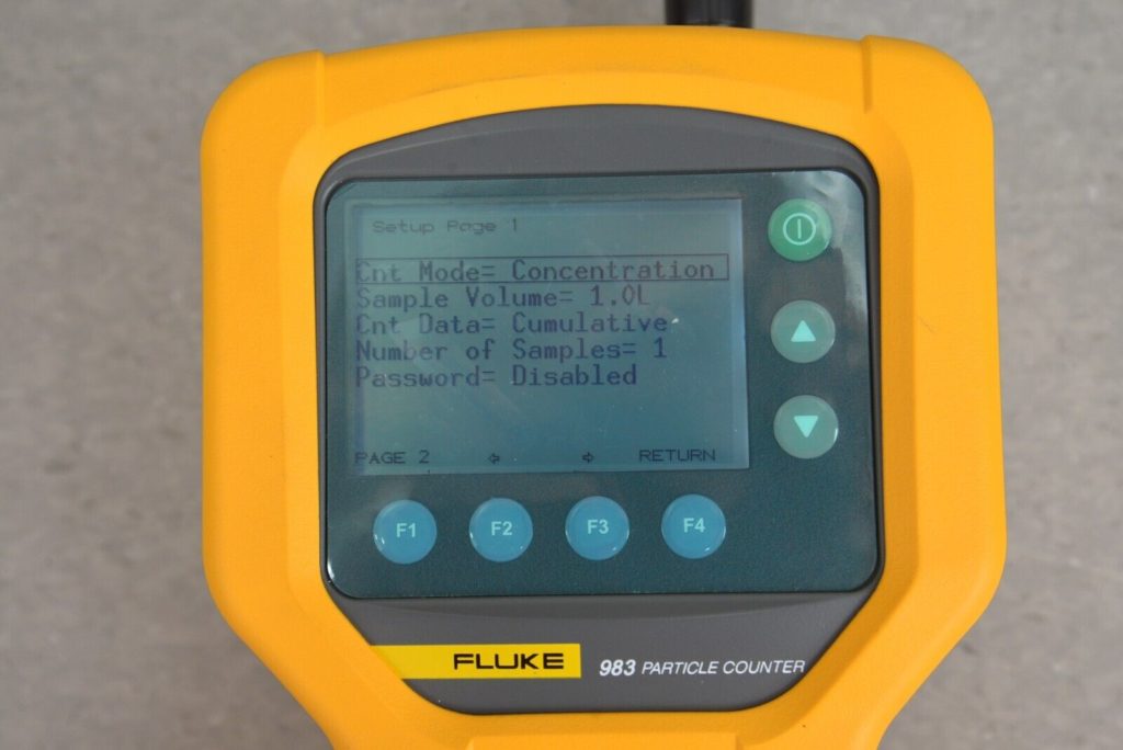 Fluke 983 Particle Counter Air Quality Meter HVAC IAQ – Rhino Trade LLC