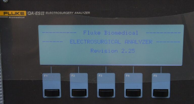 Fluke Biomedical QA-ES II Electrosurgery Analyzer W/ Accessories – Rhino Trade LLC
