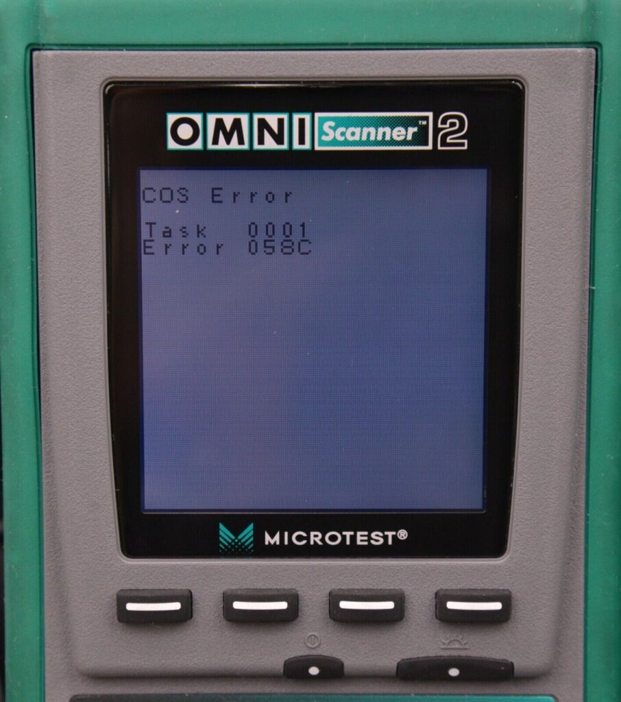 Fluke Microtest OMNIScanner 2Cat 5/5E/6 Digital Cable Analyzer ...