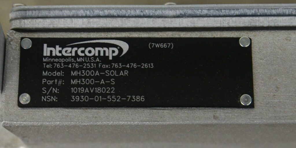 Intercomp LS700 WIM/PRO Low Speed Portable Weigh-In-Motion Truck Scale System – Rhino Trade LLC