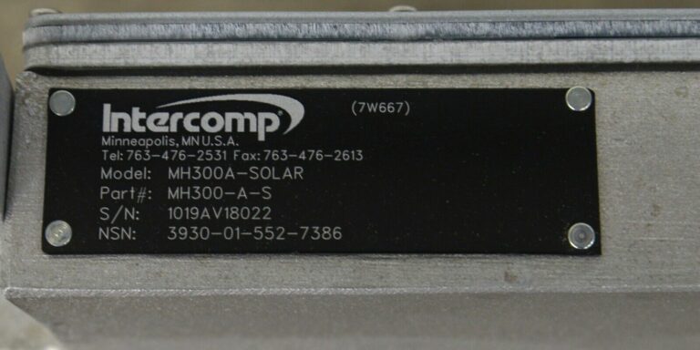 Intercomp LS700 WIM/PRO Low Speed Portable Weigh-In-Motion Truck Scale ...