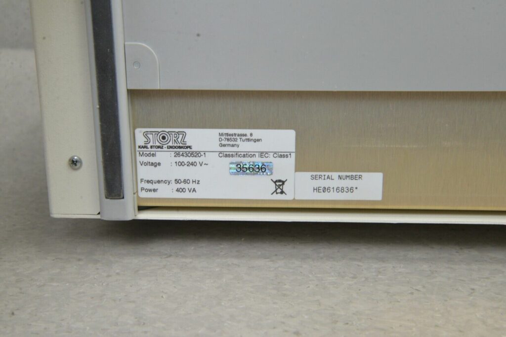 Karl Storz 26430520-1 SCB 20L Electronic Endoflator Insufflator – Rhino ...