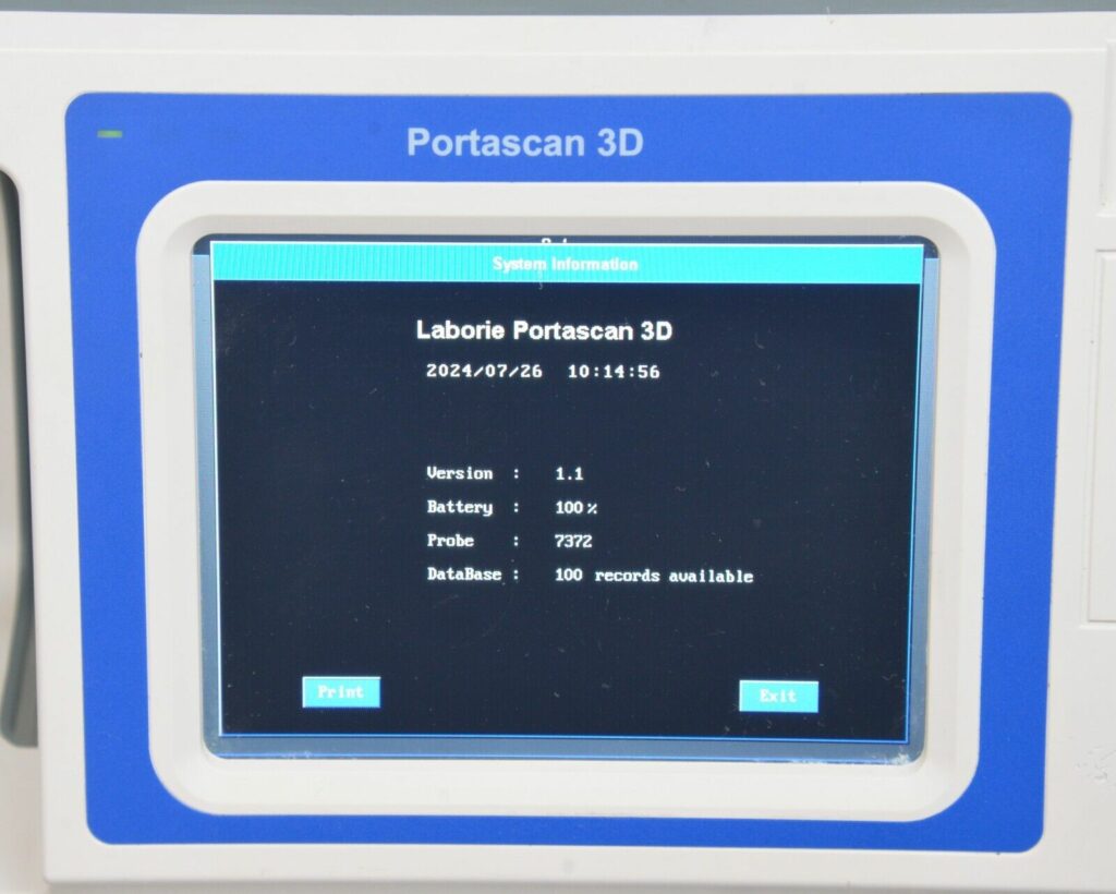 LABORIE MD-6000 Portascan 3D Portable Ultrasound Bladder Scanner w/ 2 ...