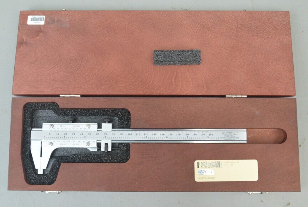 L.S. Starrett 123E&M Vernier Caliper Hardened 6in 123EMZ-6 – Rhino ...