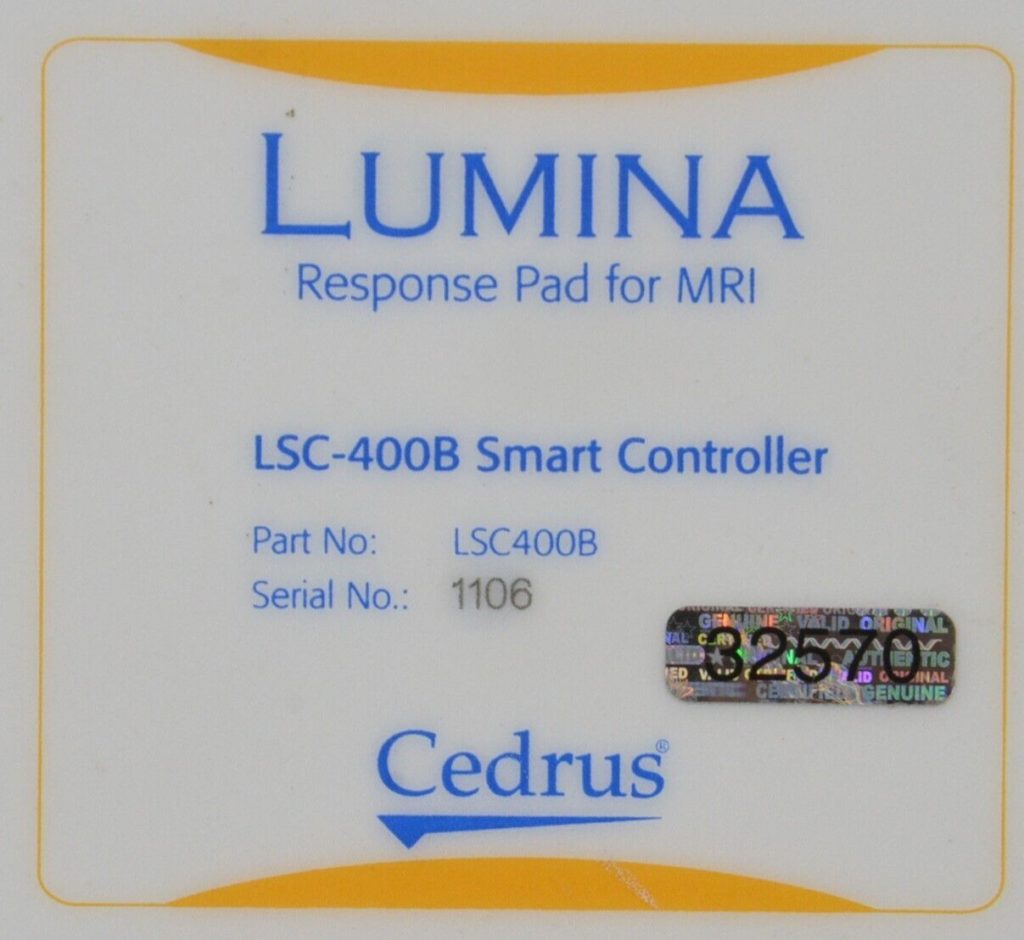 Lumina Response Pad For MRI Cedrus LSC-400B Smart Controller – Rhino ...