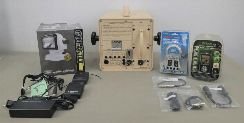 MAD Magnetic Audio Devices LT-PMS1B Active Loudspeaker w/Hard Case ...