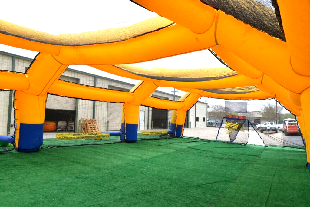 Mighty Sports Paintball Megarena III Mobile Inflatable Paintball Arena ...