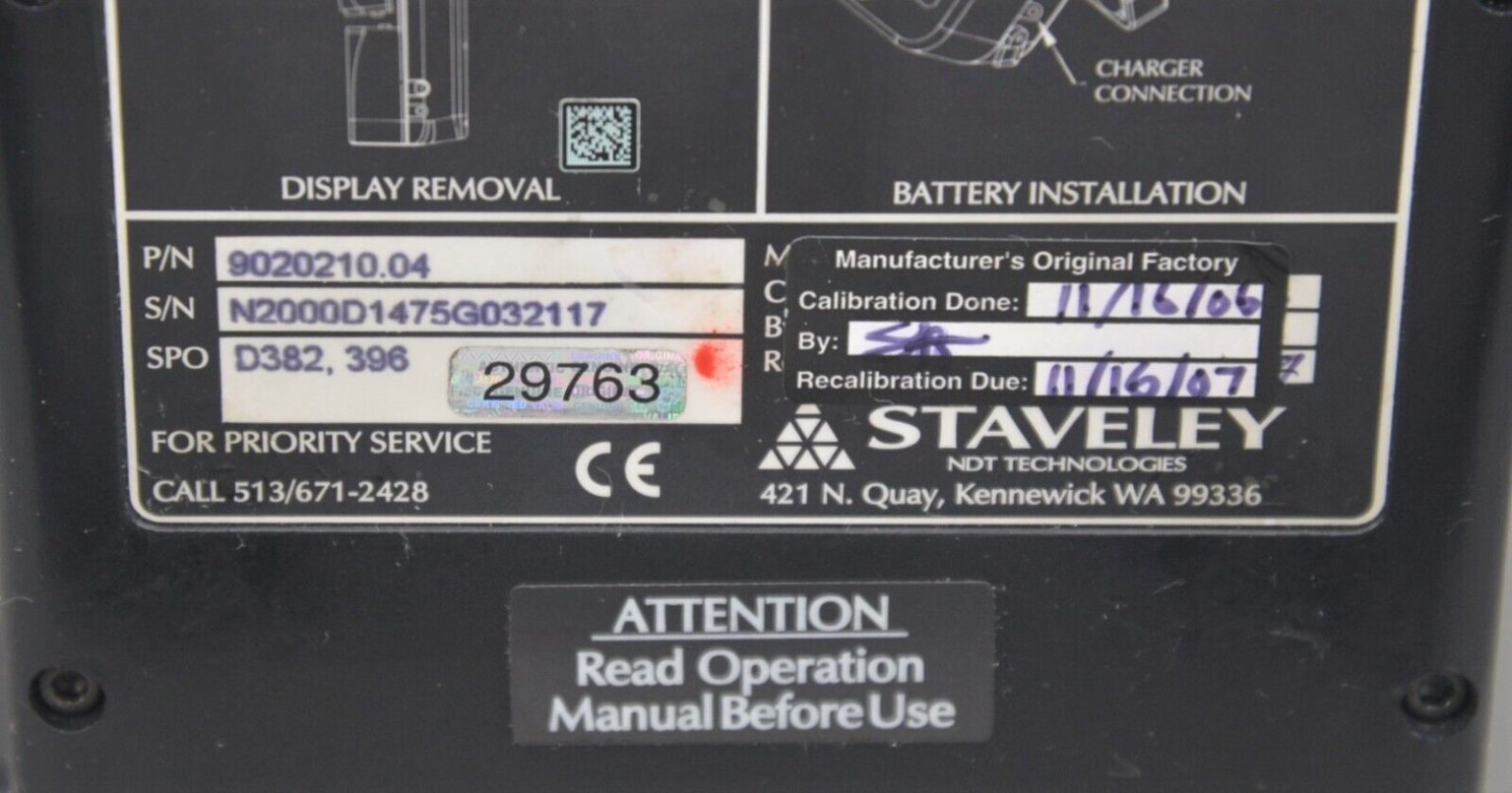 Olympus Staveley Nortec 2000D NDT Eddy Current Flaw Detector – Rhino ...