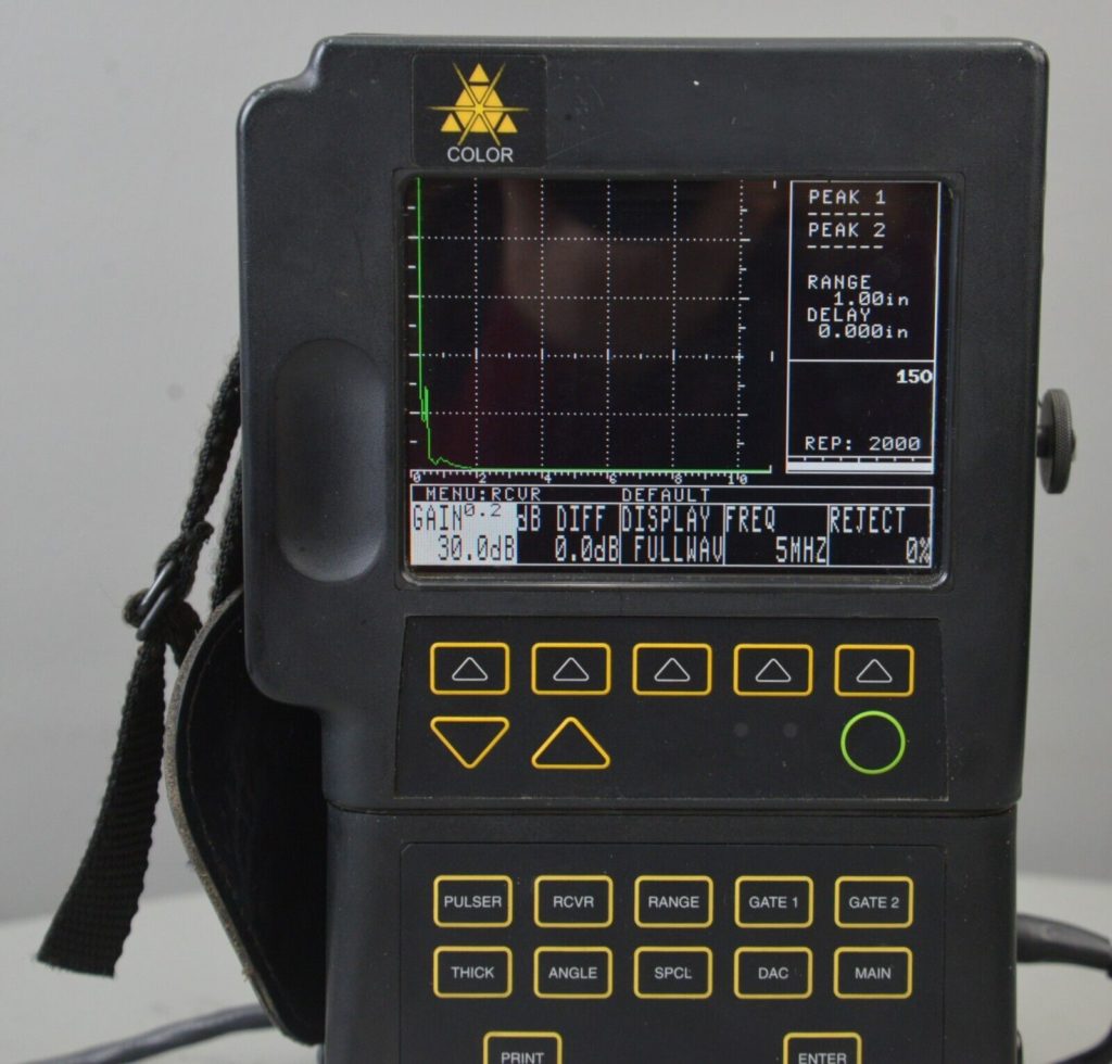 Olympus Staveley Sonic 1200HR Ultrasonic Flaw Detector 9020303.01 ...