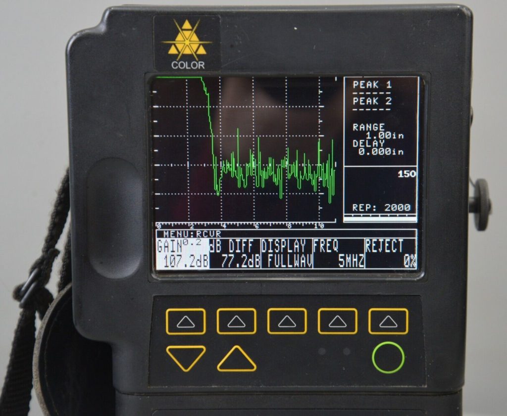 Olympus Staveley Sonic 1200HR Ultrasonic Flaw Detector 9020303.01 ...