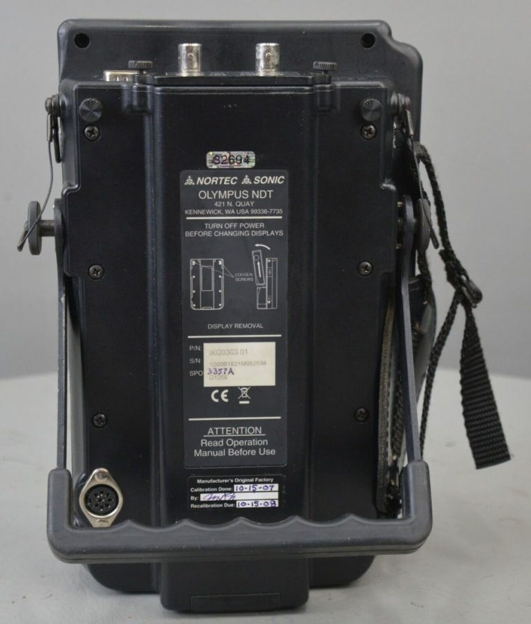 Olympus Staveley Sonic 1200HR Ultrasonic Flaw Detector 9020303.01 ...