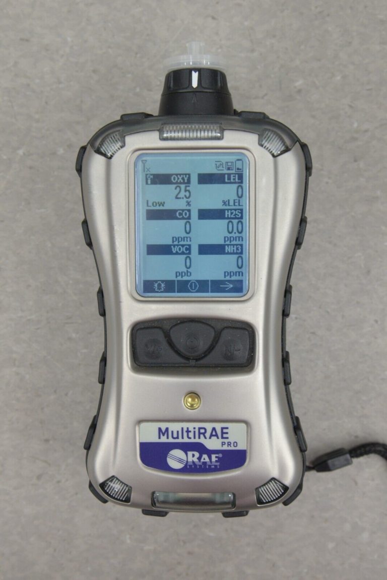 RAE 3 MutiRAE Pro Portable Gas Monitors W/ AutoRAE2 Bump & Calibration ...