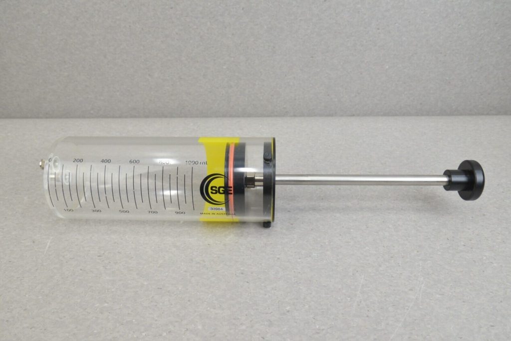 SGE 1000ml Jumbo Acrylic Syringe – Rhino Trade LLC