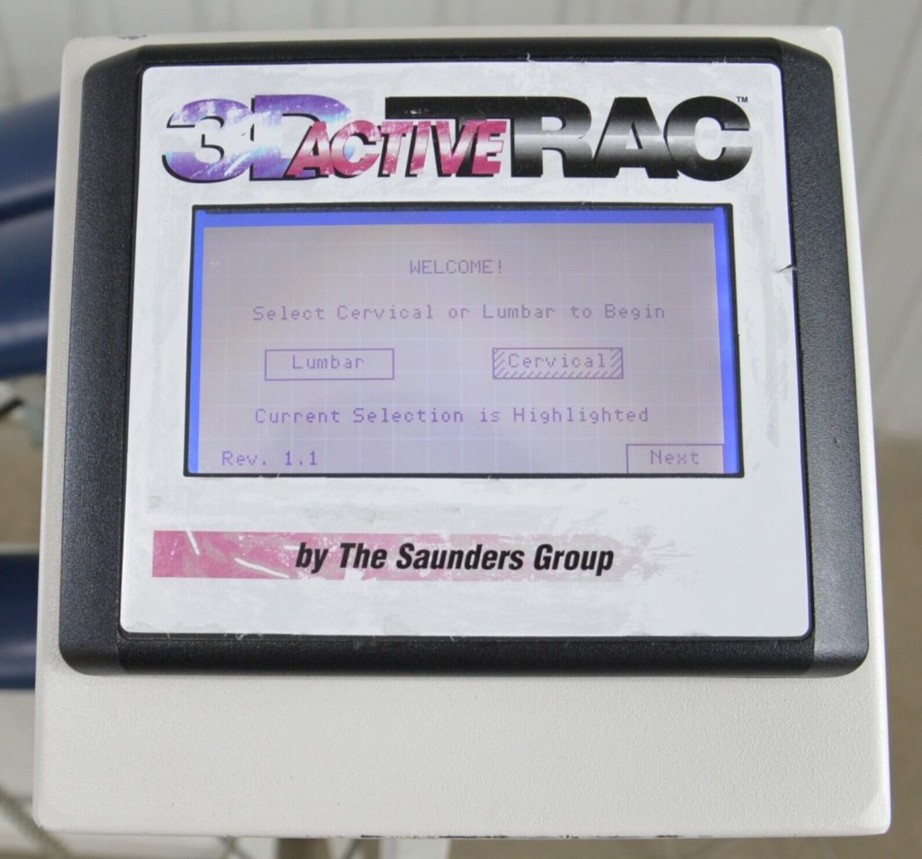 Saunders Group Chattanooga 73000A Active 3D Trac Chiropractic Treatment ...